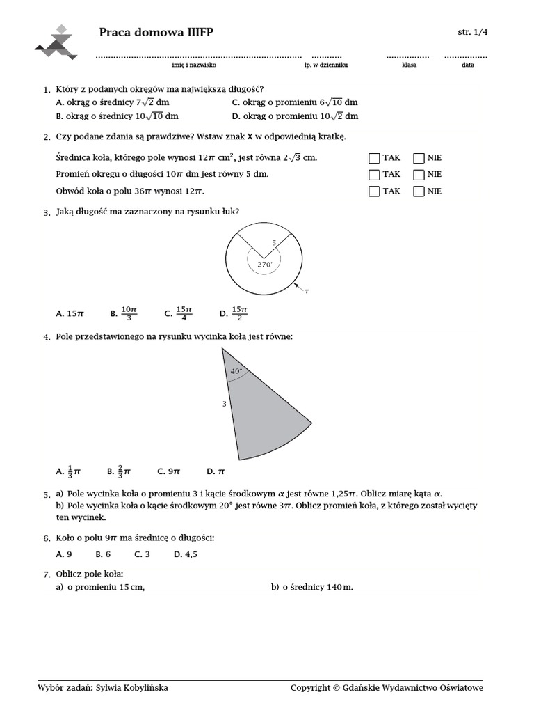 Praca Domowa IIIFP | PDF