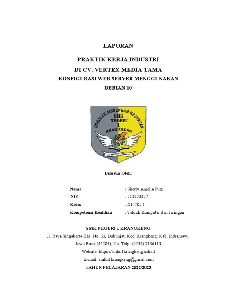 LAPORAN Baru Sherly Amelia Putri XI TKJ-1 | PDF