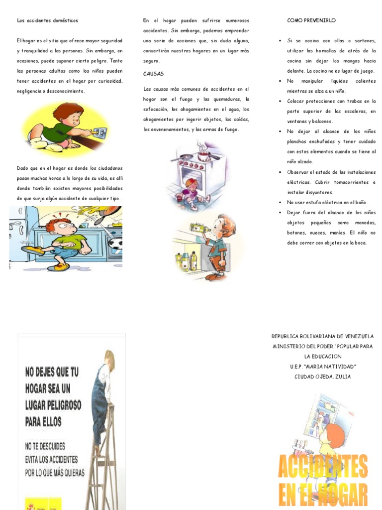 Prevención de Accidentes en el Hogar Infantil | PDF