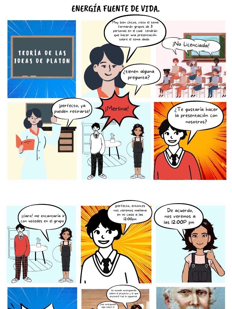 Planificando una presentación sobre las ideas de Platón | PDF | Platón ...