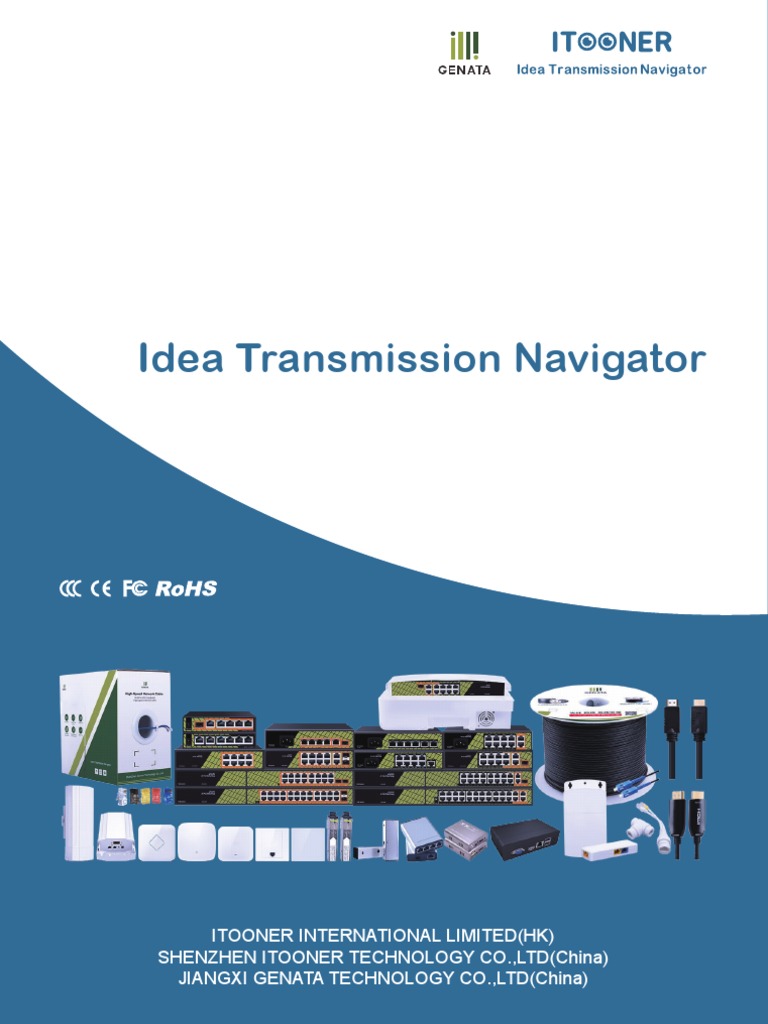 Itooner Catalog | PDF | Network Switch | Ethernet