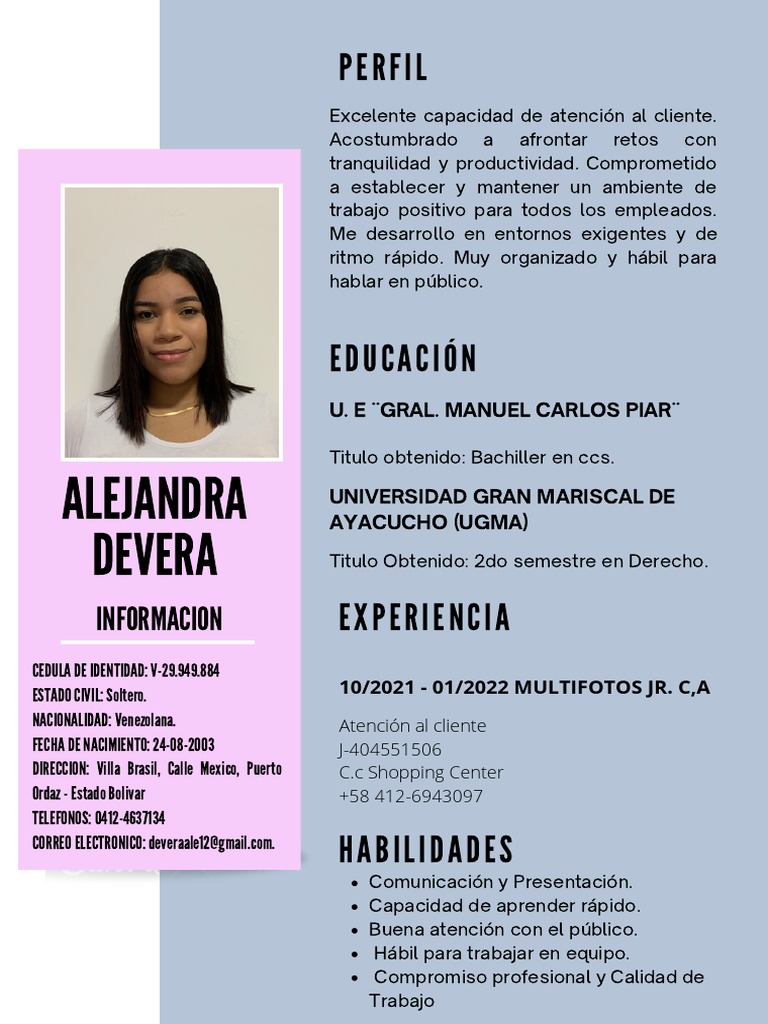 Alejandra | PDF