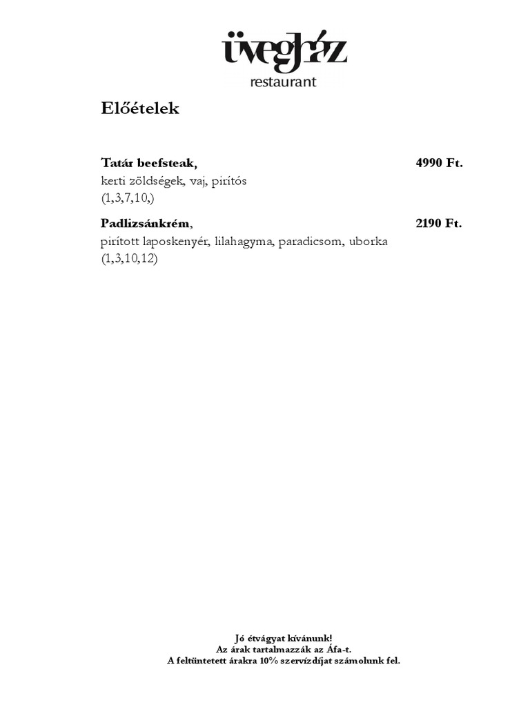 Étlap 2022.10.25 | PDF