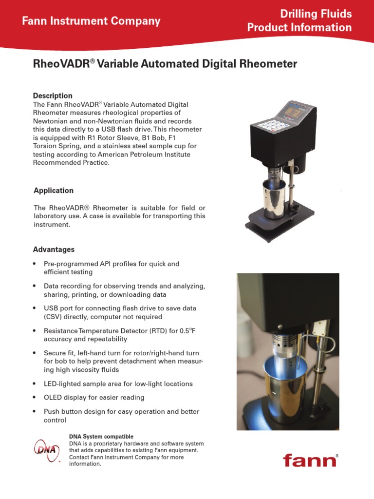 RheoVADR Rheometer | PDF | Physical Sciences | Computing