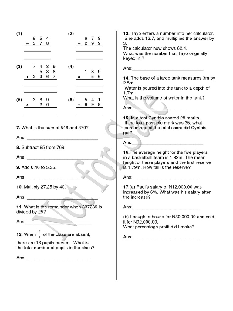 Math 1 | PDF | Area | Mathematics