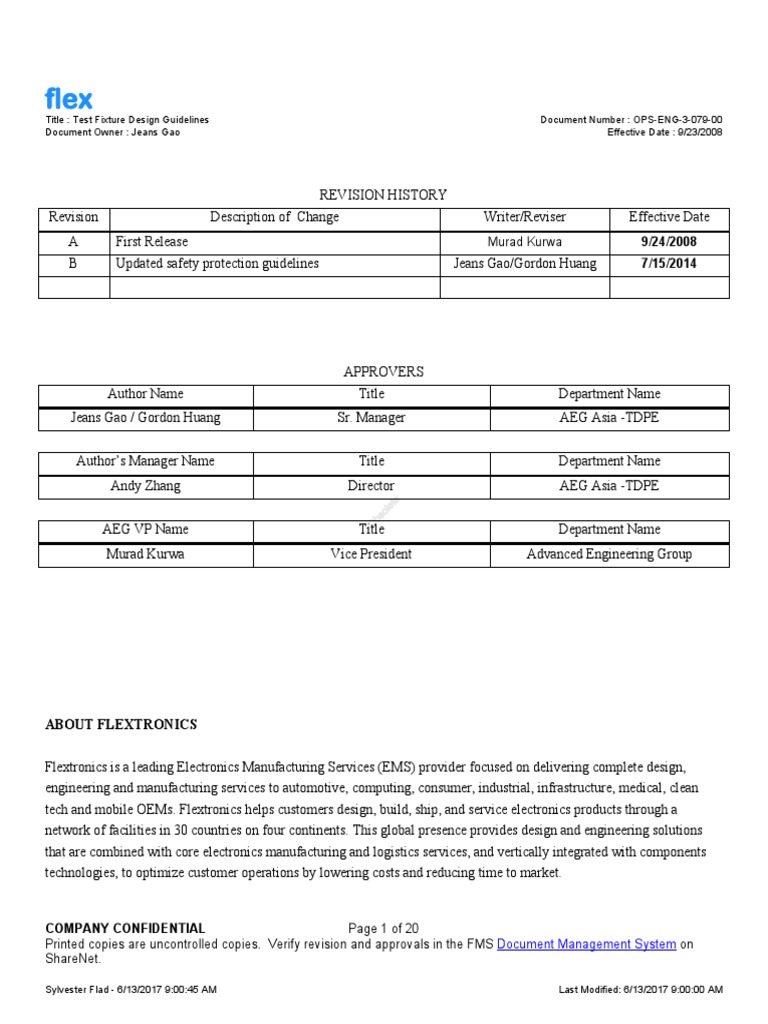 Test Fixture Design Guidelines | PDF | Printed Circuit Board ...