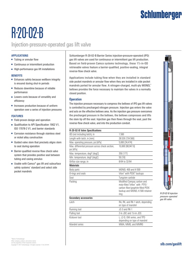 Injection Pressure Operated Barrier | PDF | Valve | Pipe (Fluid Conveyance)