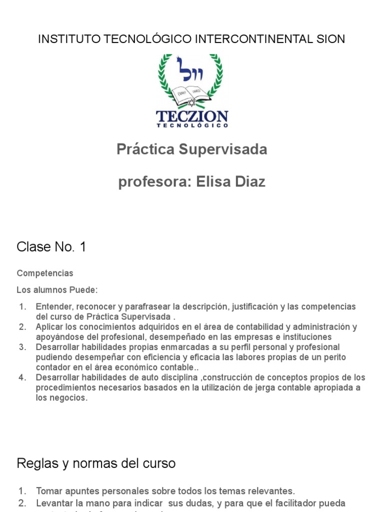 Introduccion Practica Supervisada | PDF | Contabilidad | Ciencia cognitiva