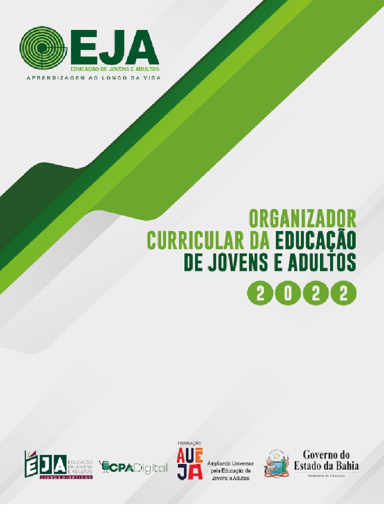 Organizador Curricular EJA 2022-2023 | PDF | Pedagogia | Aprendizado