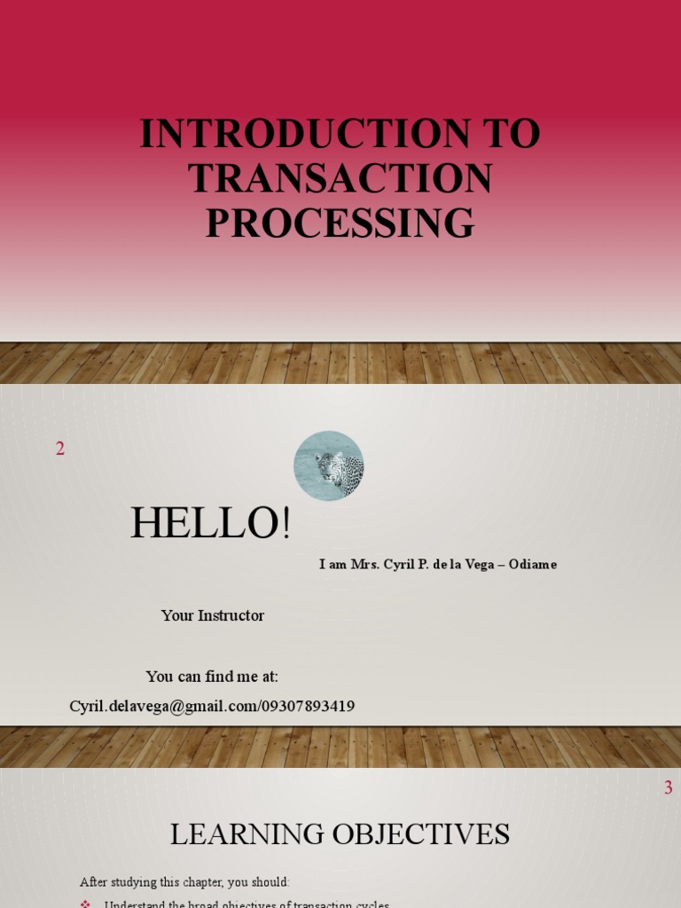Chapter 2 Intro To Transaction Processing | Download Free PDF | Databases | Expense