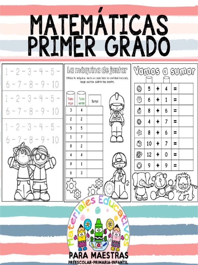 Matematica 1 Grado | PDF