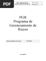 Modelo de PGR Pronto e Completo | PDF | Avaliação de risco | Química