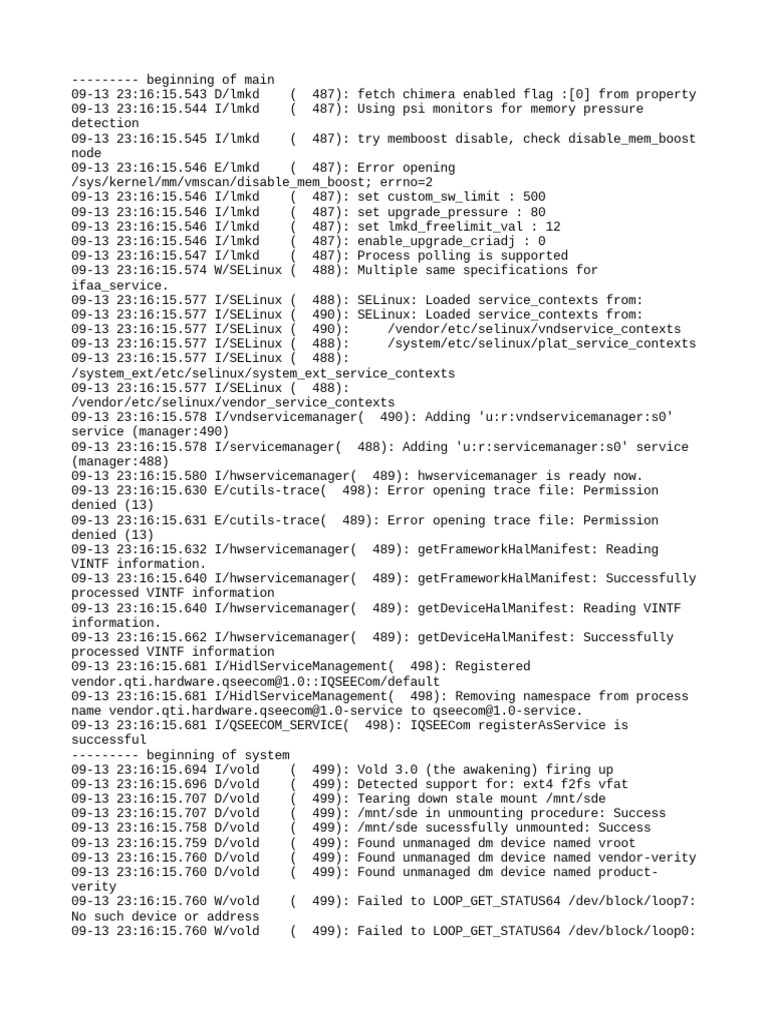 Logcat Prev CSC Log | PDF | Computer Data Storage | Computer Architecture