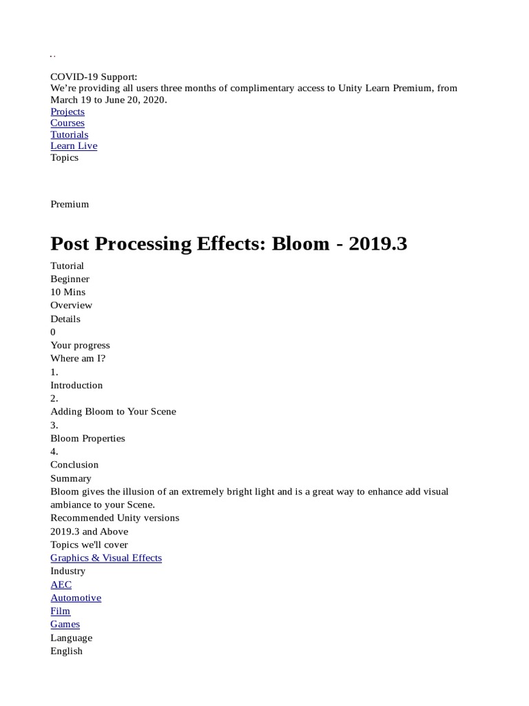 Bloom | PDF | Image Editing | Texture Mapping