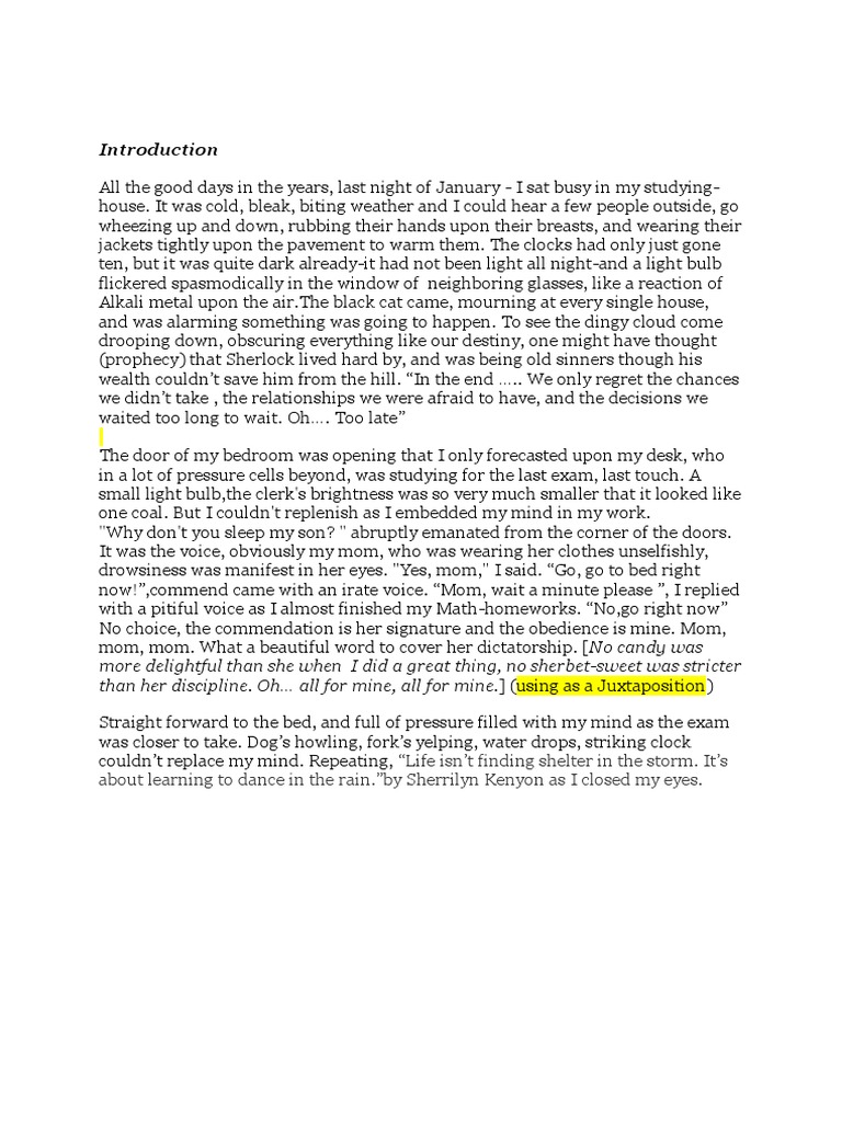 Horrible Night | PDF