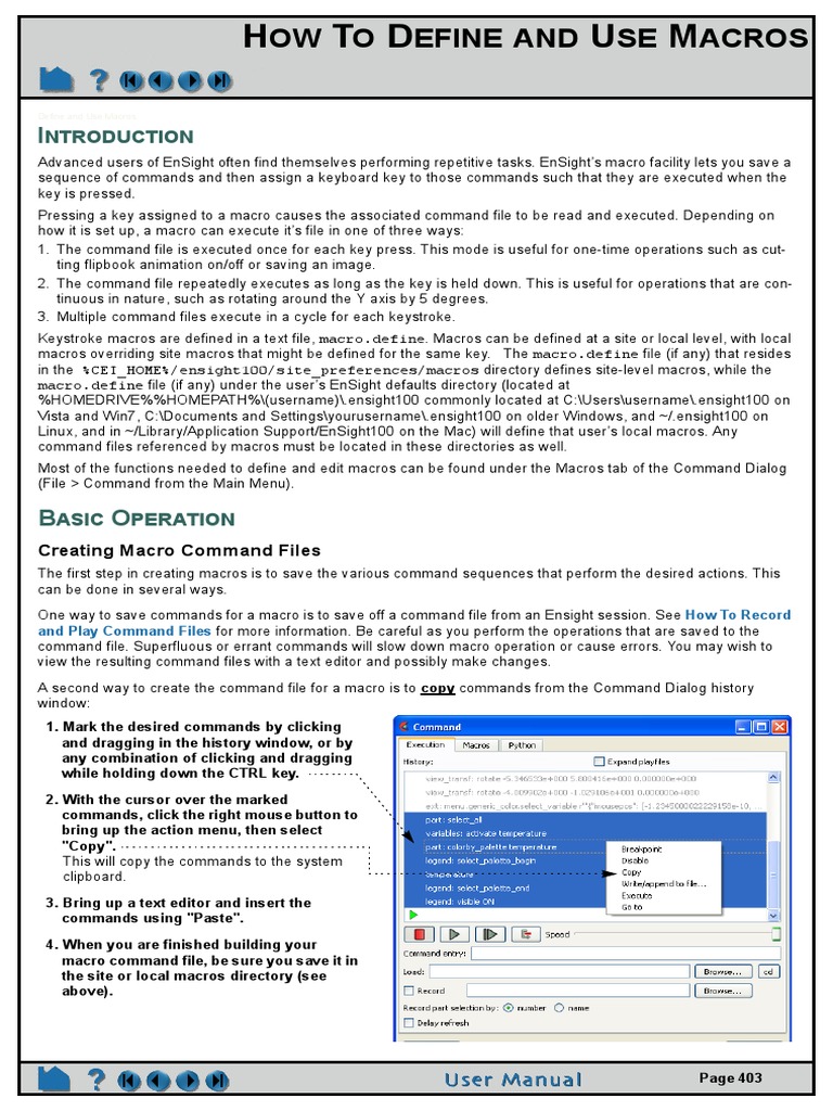 HT Config Macro | PDF | Menu (Computing) | Macro (Computer Science)