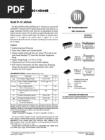 7474 Datasheet | PDF | Cmos | Mosfet