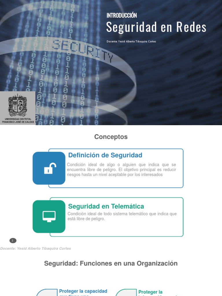 Introducción Seguridad en Redes | PDF | Seguridad | La seguridad informática