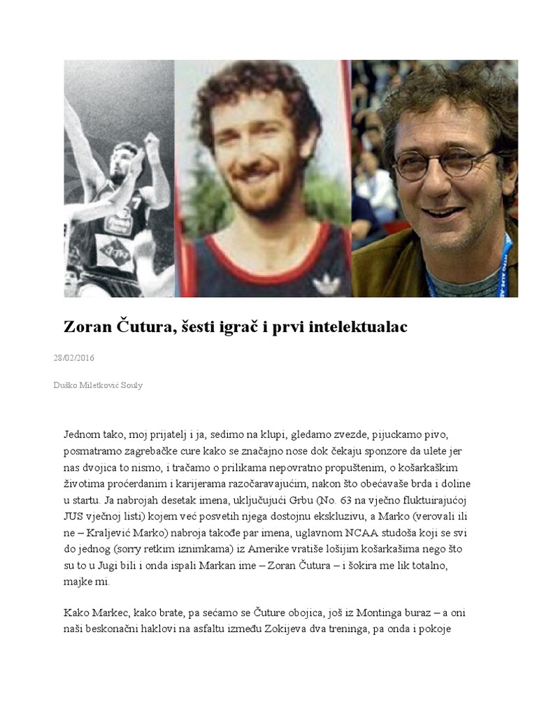 Zoran Čutura | PDF