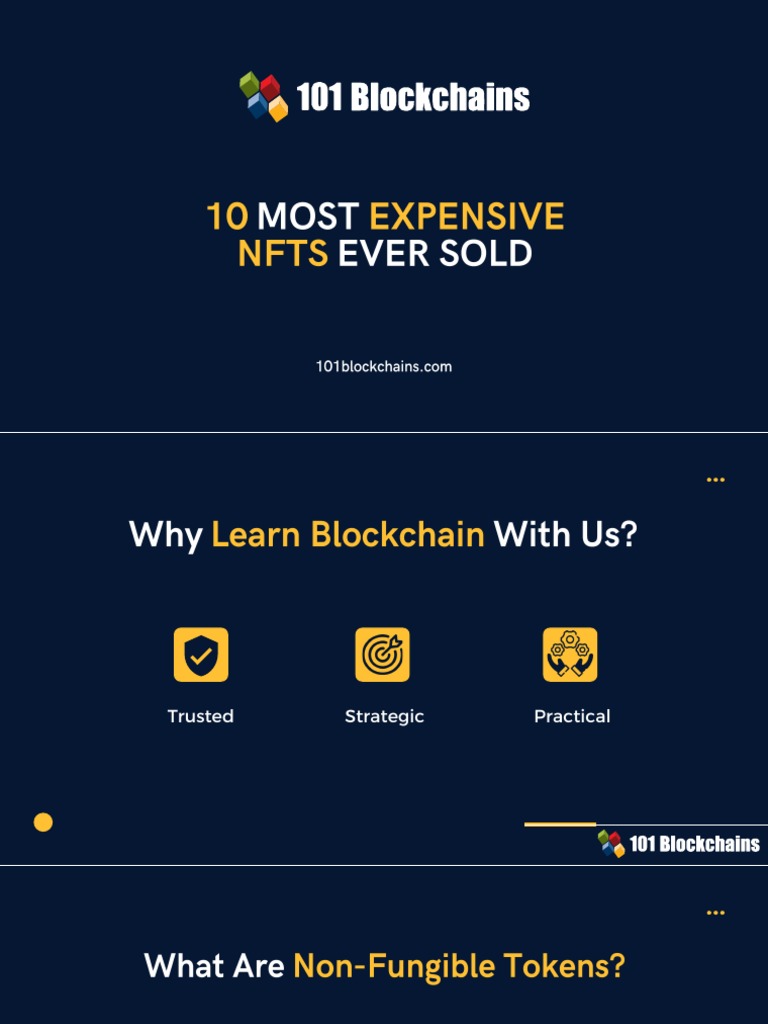 10 Most Expensive NFTs Ever Sold | PDF | Economies | Business