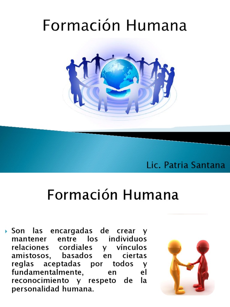 Formacion Humana | PDF