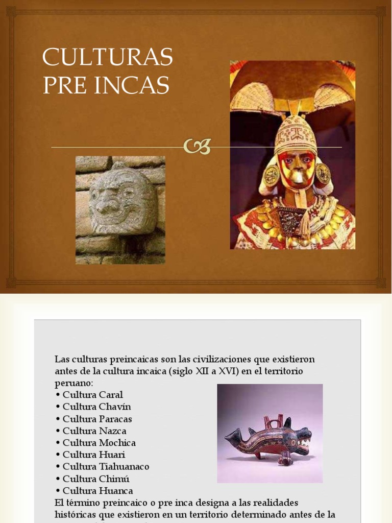 Semana 3 - Historia - Culturas Pre - Incas | PDF | Era precolombina ...