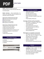 Market - Structures Notes With Graphs | PDF | Monopoly | Oligopoly