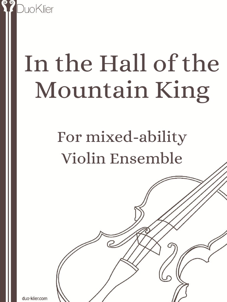 In The Hall of The Mountain King | PDF