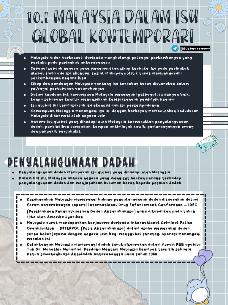 Nota Sejarah Form 5 Kssm Bab 10 (2) | PDF