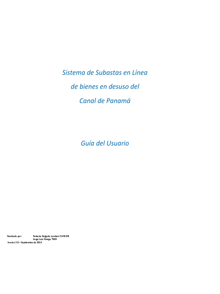 Guia Subasta | PDF | Subasta | Internet