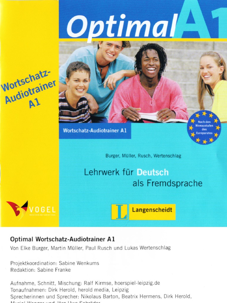 Optimal A1 Wortschatz-Audiotrainer | PDF