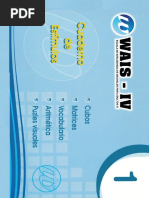 Cuadernillo de Anotación Wais-IV | PDF