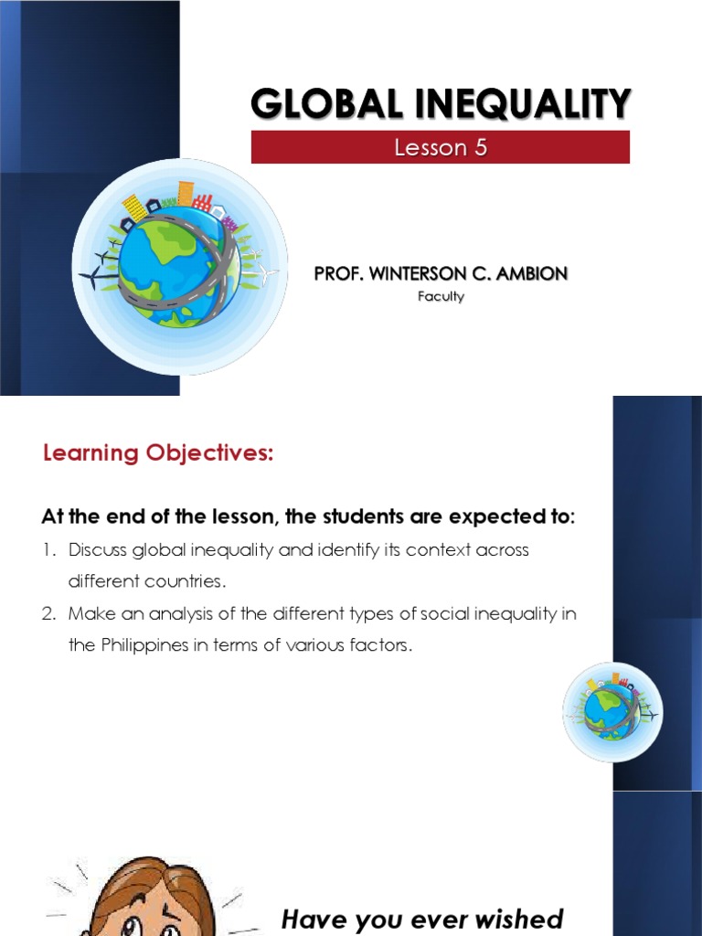 Understanding Global Inequality Issues | PDF | Economic Inequality ...