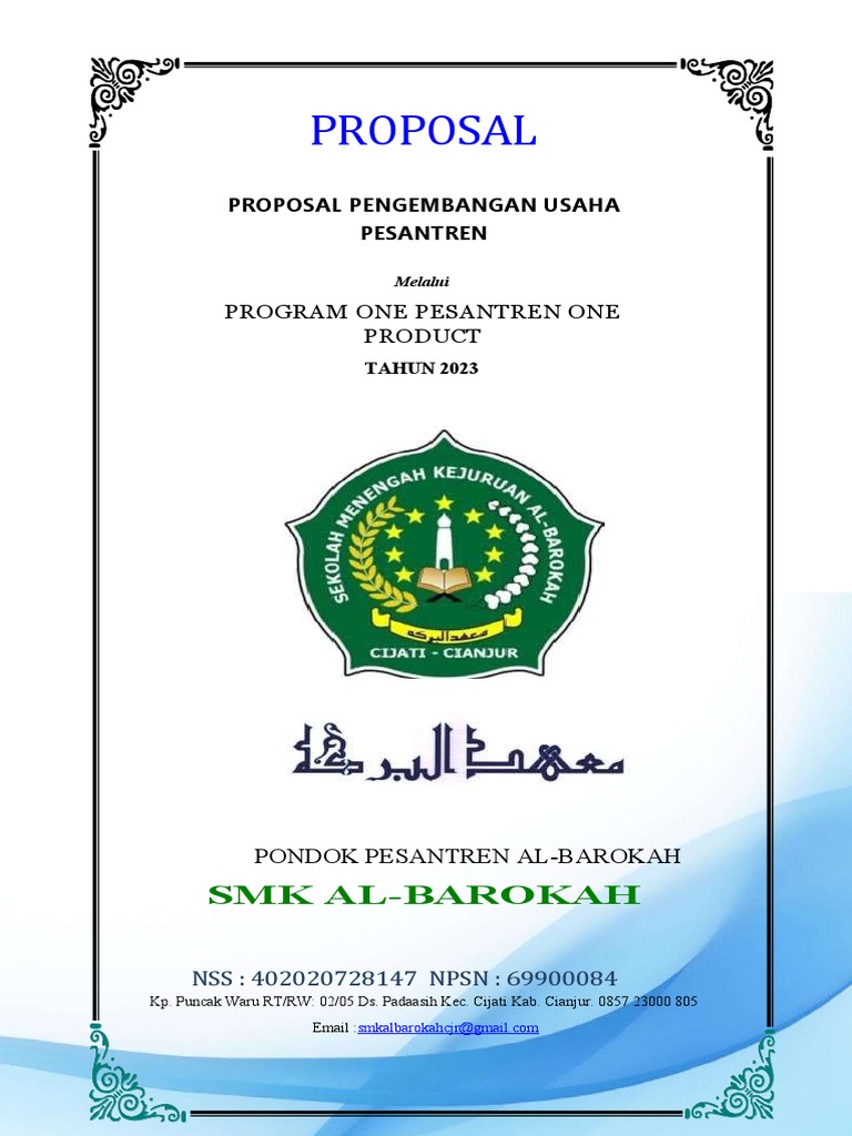 Proposal Pembangunan Jamban Sanitasi | PDF