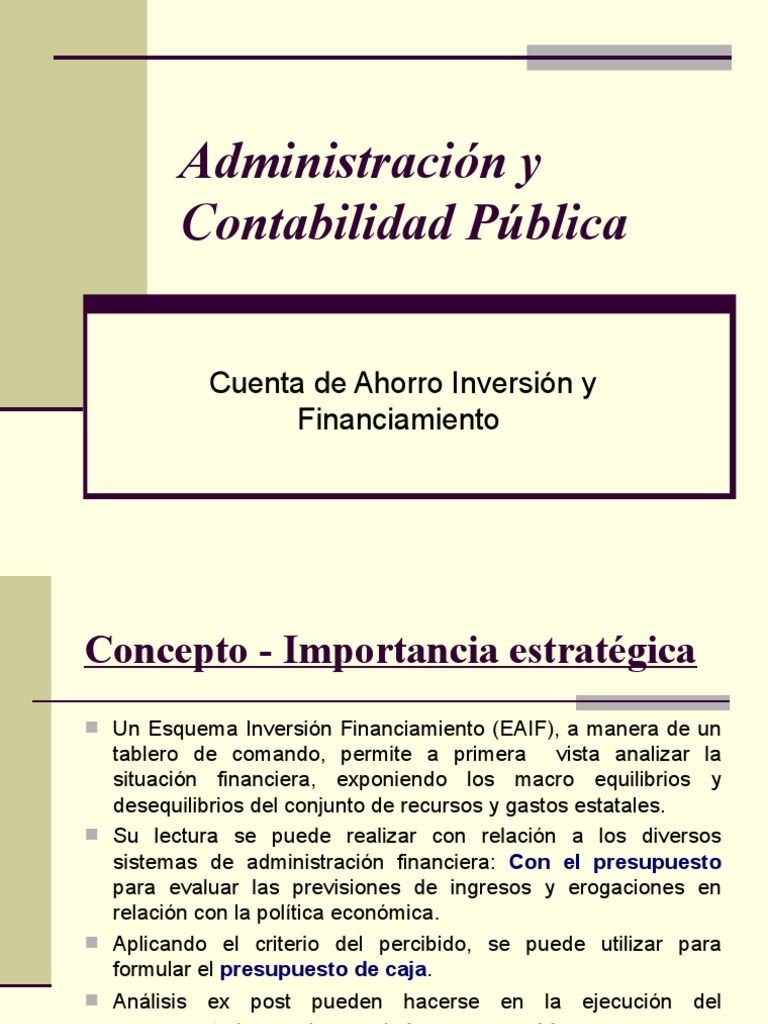 CLASE 19 - Práctico #29 - CAIF Teoria | PDF | Deuda gubernamental | Ahorro