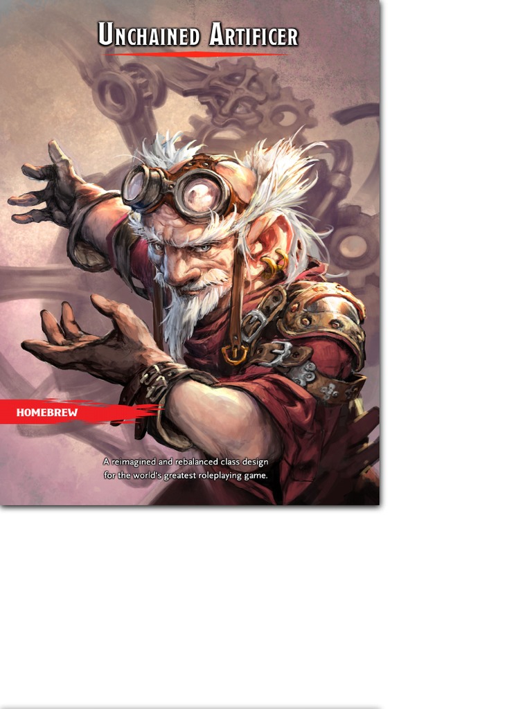 Unchained Artificer - GM Binder | PDF