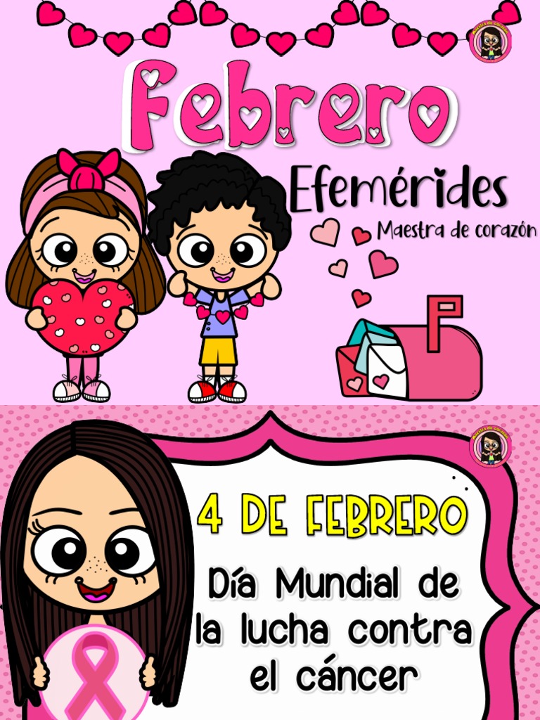 Efemérides de febrero para niños | PDF | Ciencias sociales