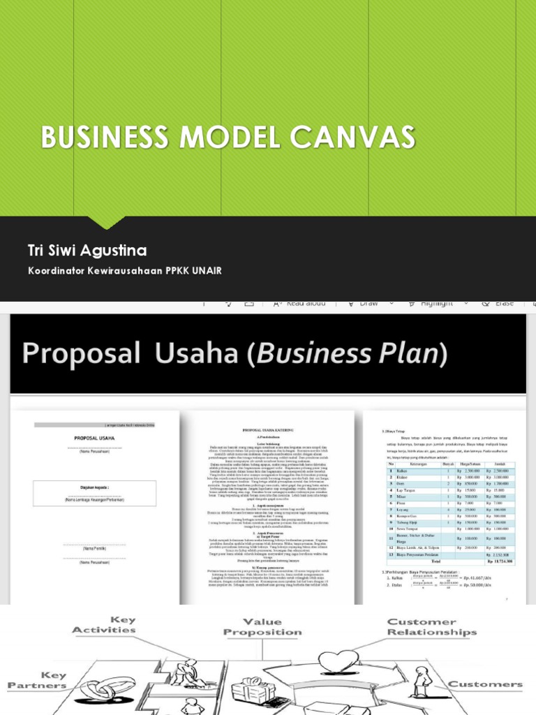 Panduan Lengkap Business Model Canvas | PDF | Karier & Perkembangan | Pengelolaan Keuangan & Uang