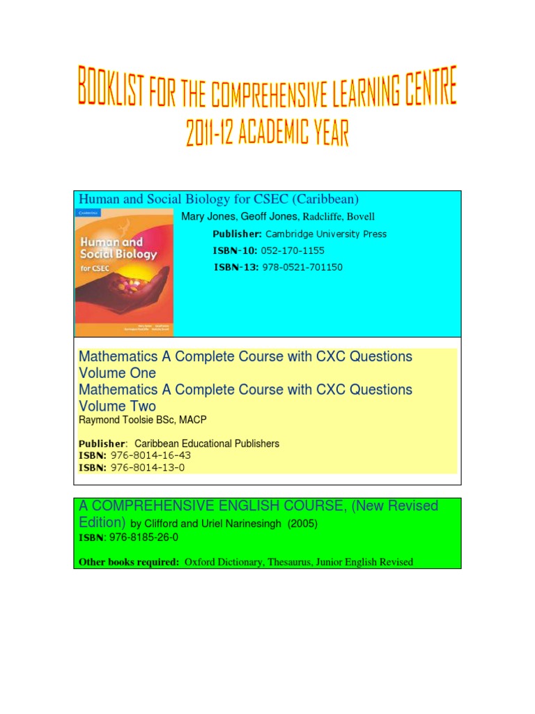 Dokumen - Tips - Mathematics A Complete Course With CXC Questions Books ...