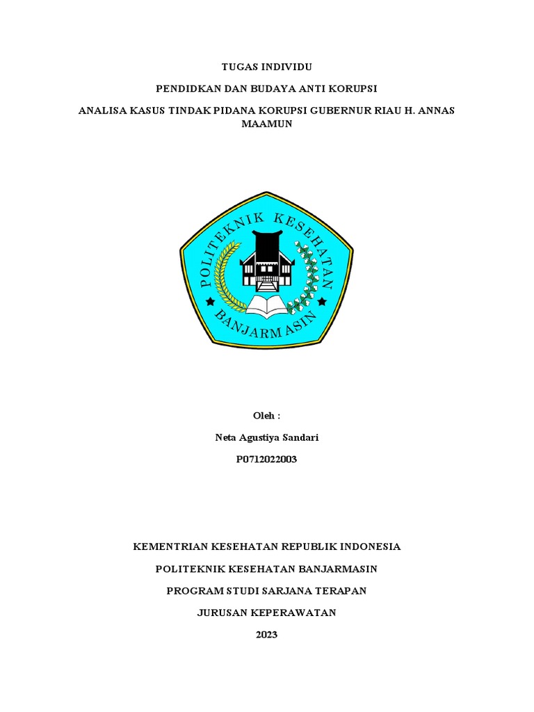 KASUS Korupsi Neta | PDF | Hukum