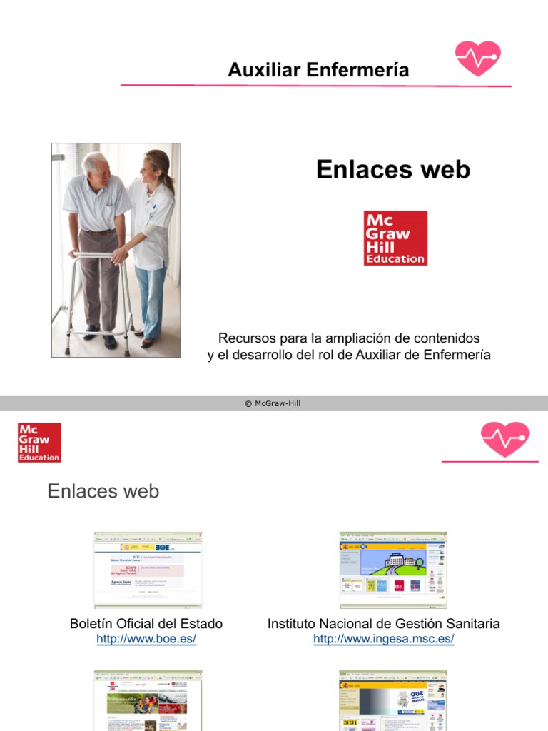 AuxiliarEnfermeria enlacesWEB | PDF | Politica de salud | Ciencias de la Salud
