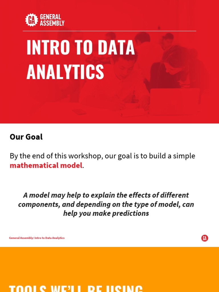 Slides - Intro To Data Analytics | PDF Slides - Intro To Data Analytics | PDF
