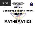 Grade 4-Q3W1 (Matatag DLL) - Mathematics | PDF | Mathematics