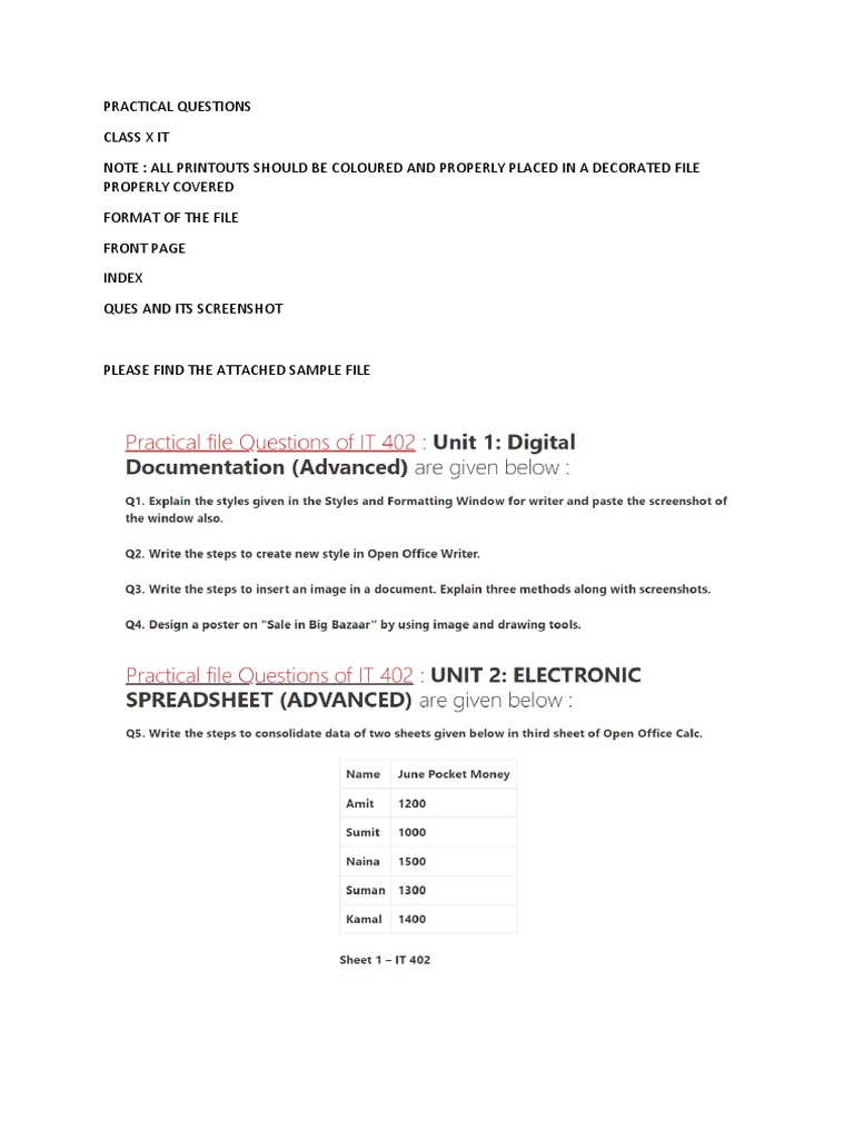 Final Practical Questions | PDF | Internet | Database Index