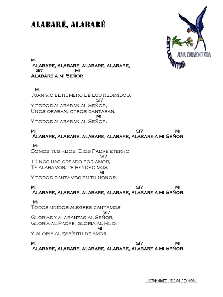 ALABARÉ, ALABARÉ | PDF