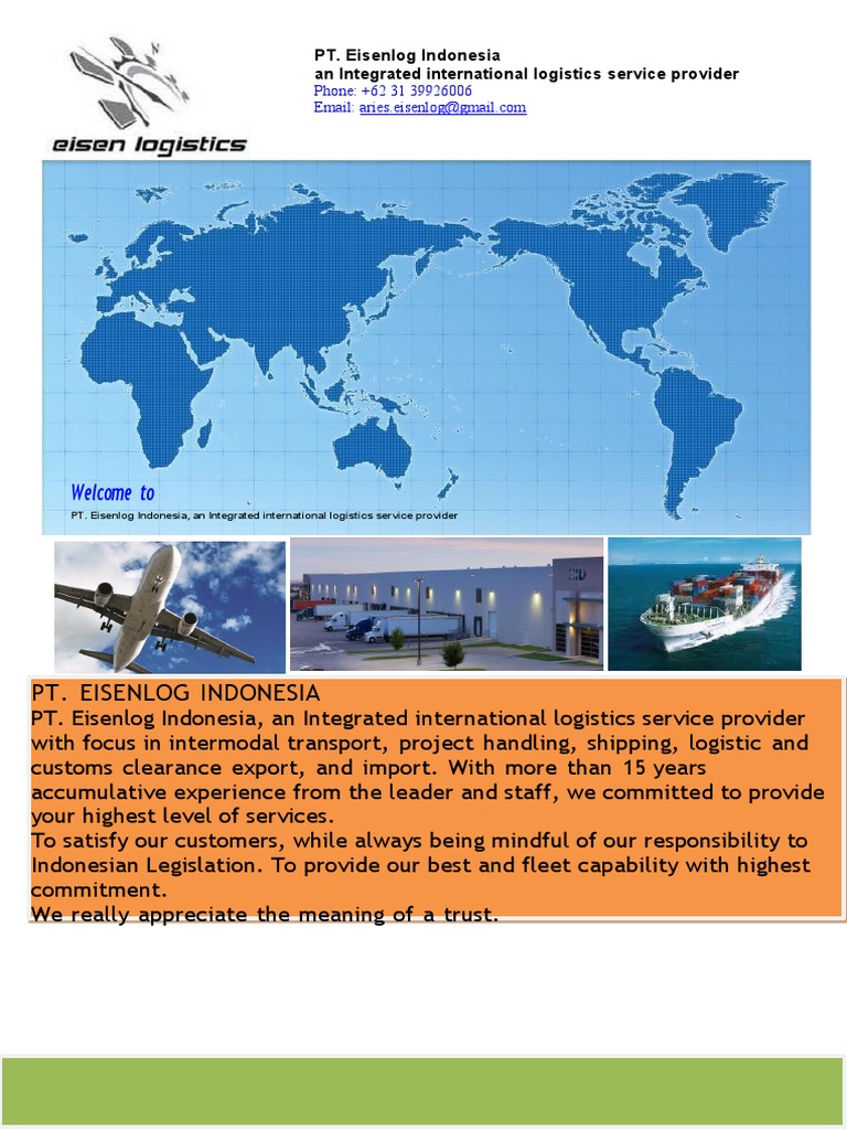 COMPRO EISENLOG Terbaru 2020 | PDF | Cargo | Logistics