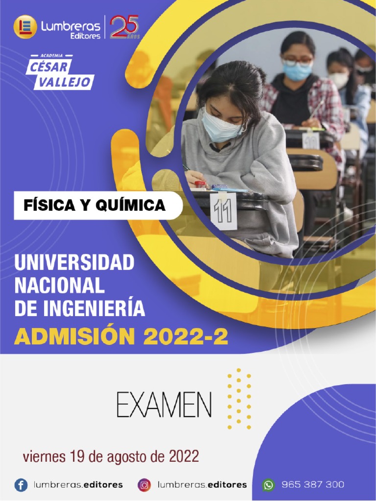 EX - Adm - UNI 2022-2 - FyQ | PDF | Ácido | Hidróxido de sodio
