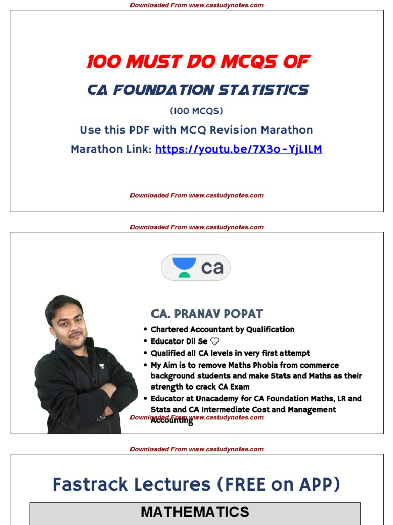 2.100 IMP MCQ of Stats by Pranav Popat | PDF | Cost Of Living | Index ... 2.100 IMP MCQ of Stats by Pranav Popat | PDF | Cost Of Living | Index ...