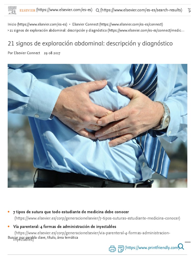 21 Signos de Exploración Abdominal - Descripción y Diagnóstico | PDF ... 21 Signos de Exploración Abdominal - Descripción y Diagnóstico | PDF ...