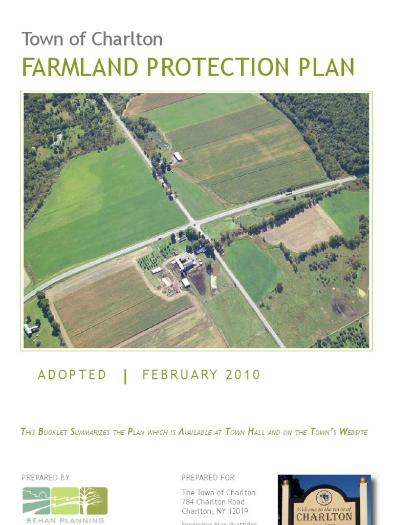 Charlton Farmland Protection Plan | PDF | Farms | Marketing Strategy